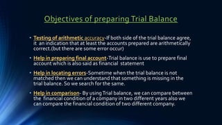 Trial Balance its error and its rectification | PPTX