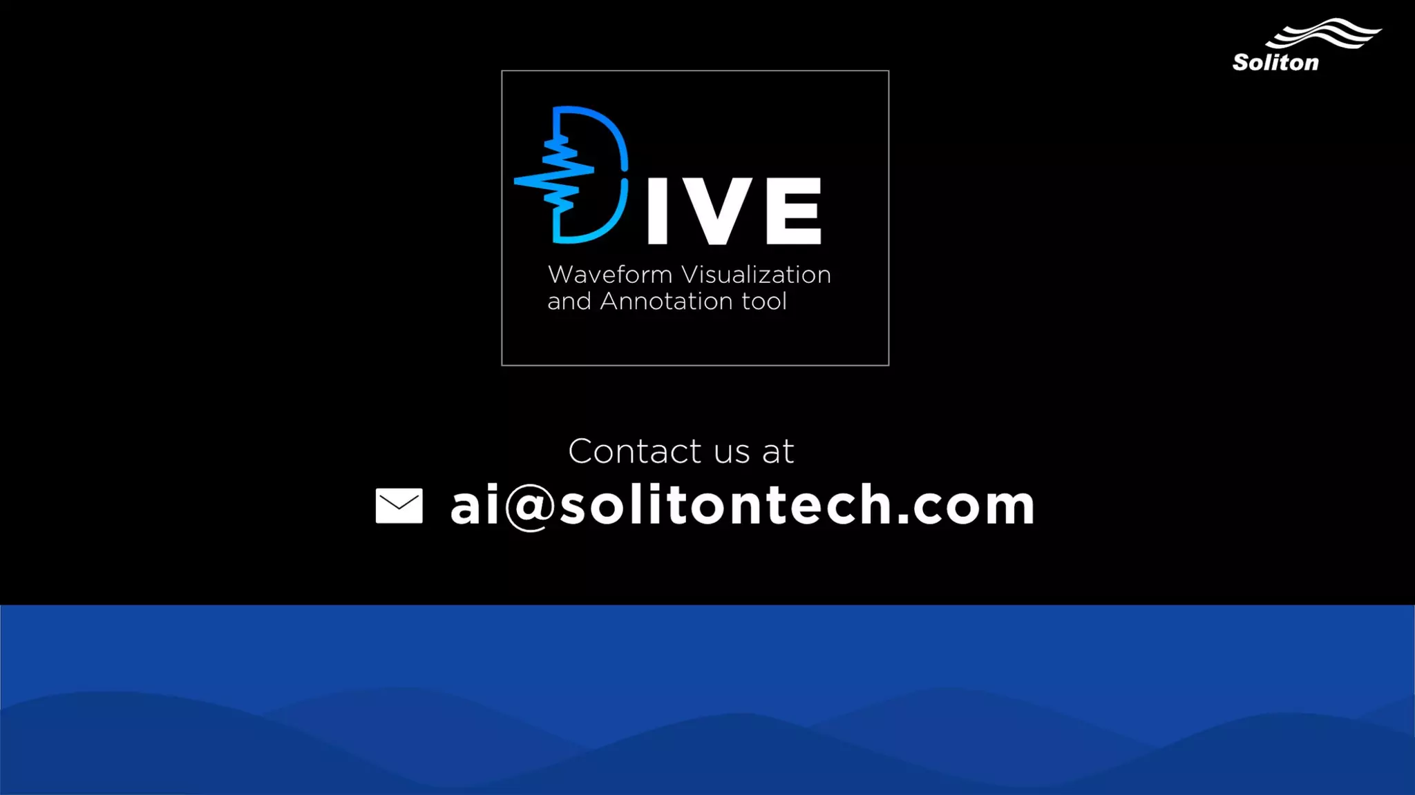 Dive Waveform Visualization And Annotation Tool Ppt