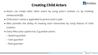 Dive into Akka Actors | PPT