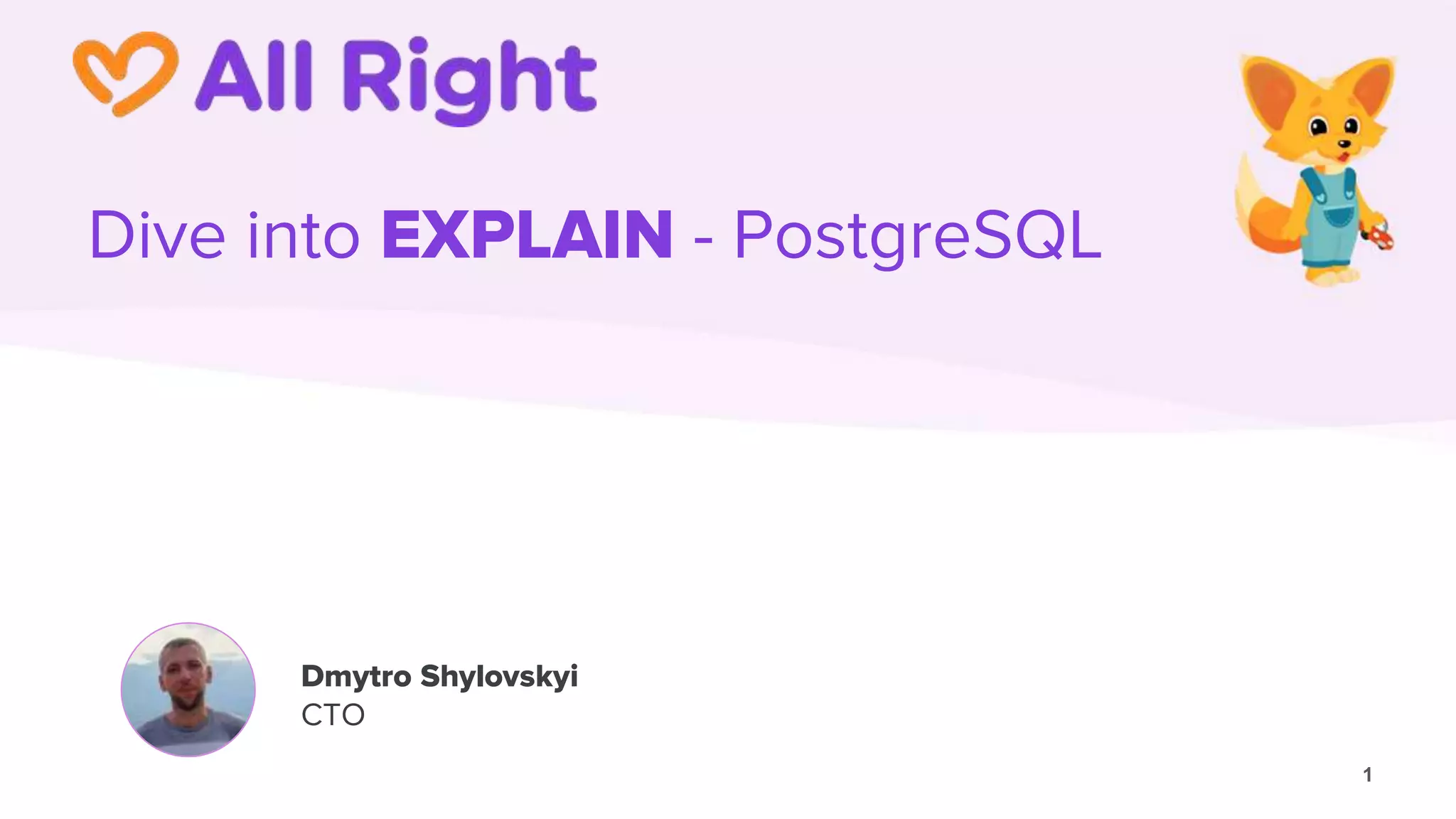 Dive into EXPLAIN - PostgreSql | PPT Dive into EXPLAIN - PostgreSql | PPT