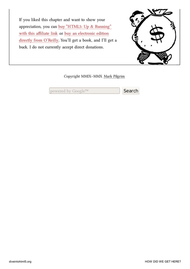 Dive into HTML5 | PDF