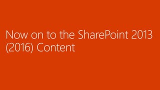 Dive into Microsoft SharePoint Server 2016 Upgrade, Migration and beyond | PPTX | Databases ...