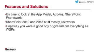 Dive into Microsoft SharePoint Server 2016 Upgrade and Migration | PPTX