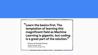 Dive into Machine Learning Event MUGDSC.pptx