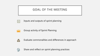 Dive into sprint planning | PPTX