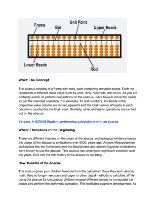 Dive into the Thrilling World of the Abacus..docx