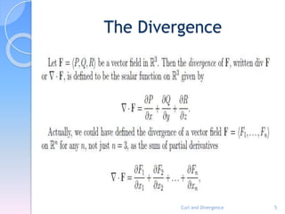 Divergence and curl | PPTX