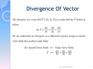 Divergence and curl | PPTX