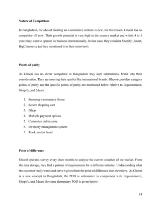 E-Commerce Platform Brand Ghoori | PDF