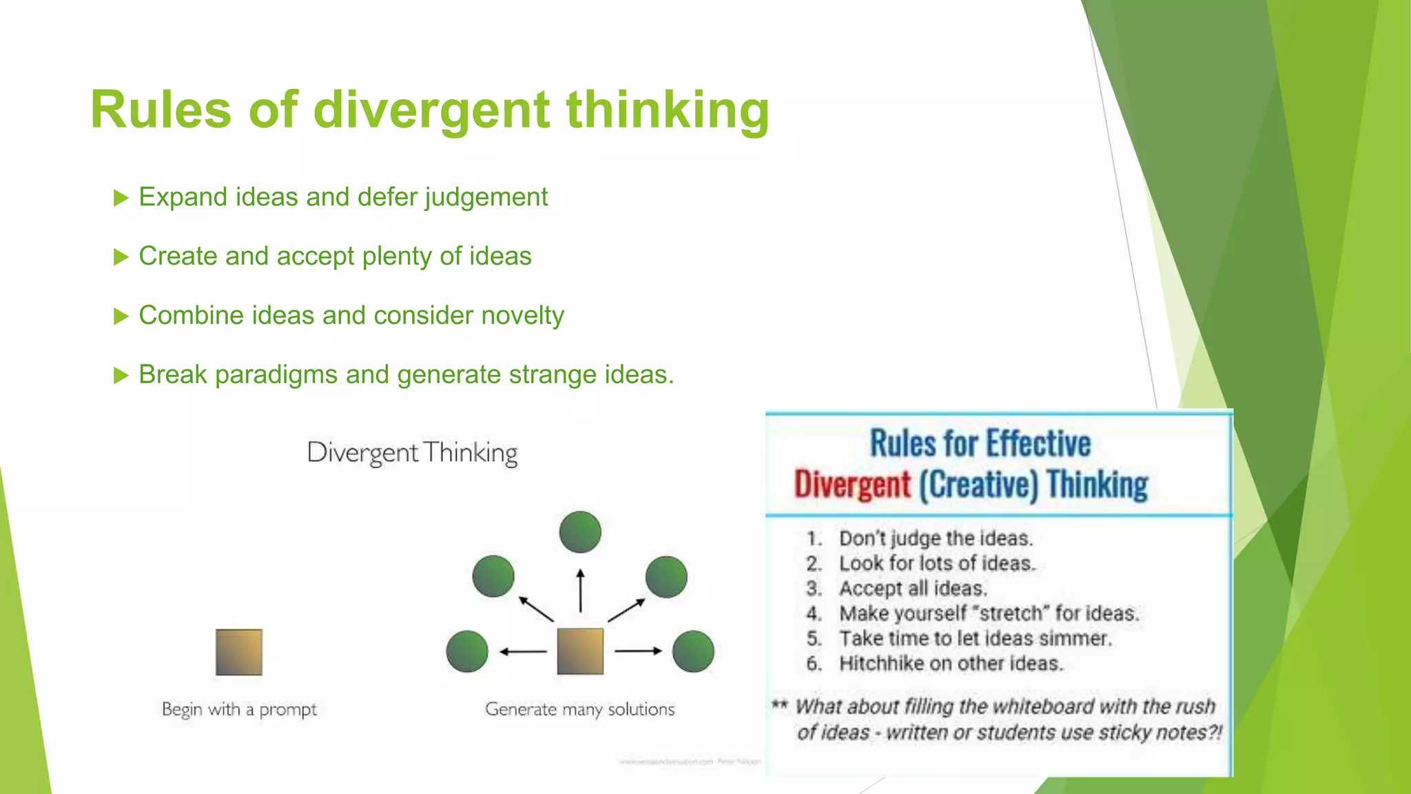 Life skill - Divergent and convergent thinking | PPSX | Science