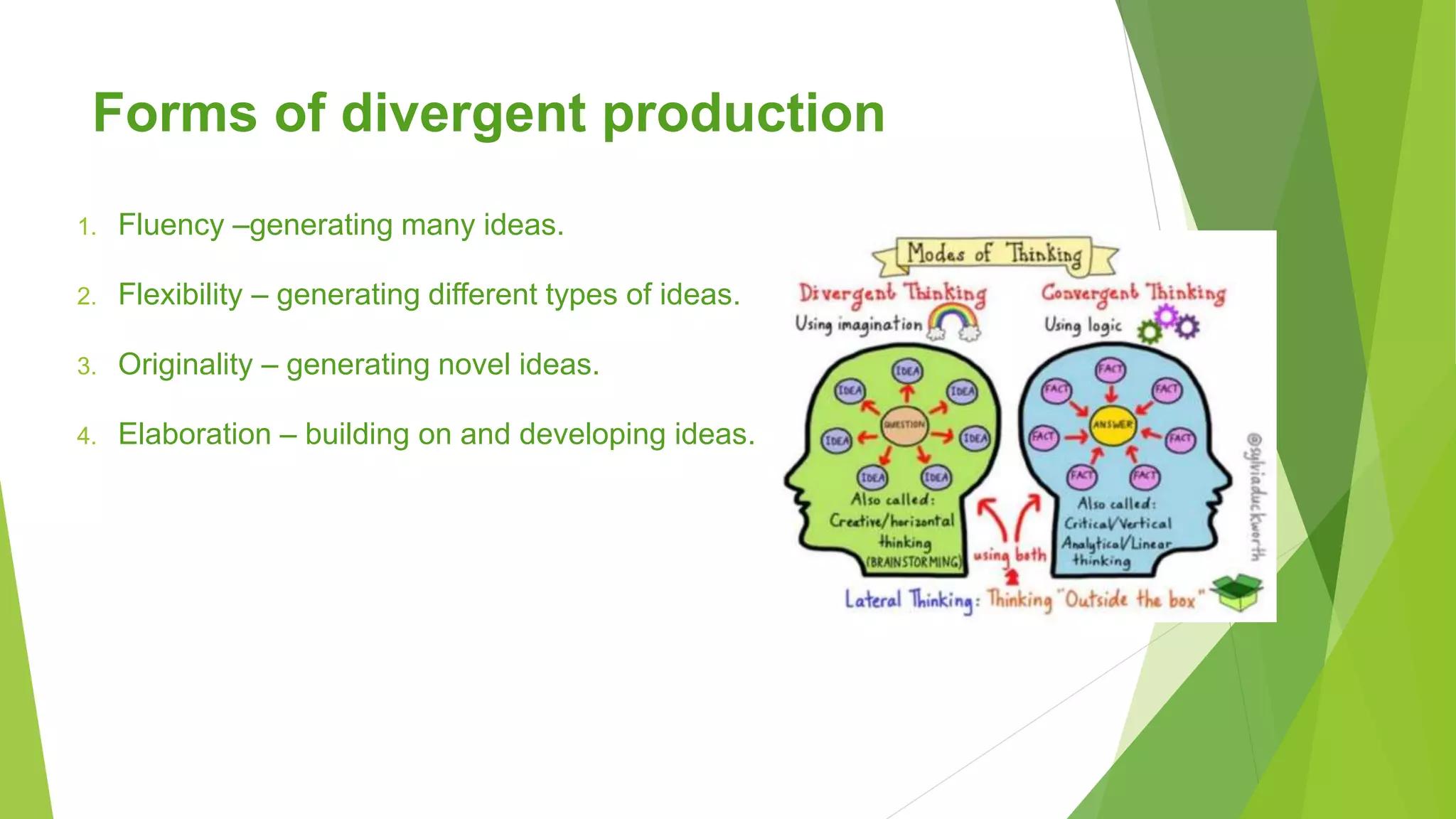 Life skill - Divergent and convergent thinking | PPSX | Science
