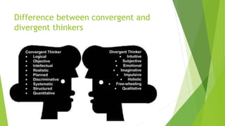 Life skill - Divergent and convergent thinking | PPSX | Science