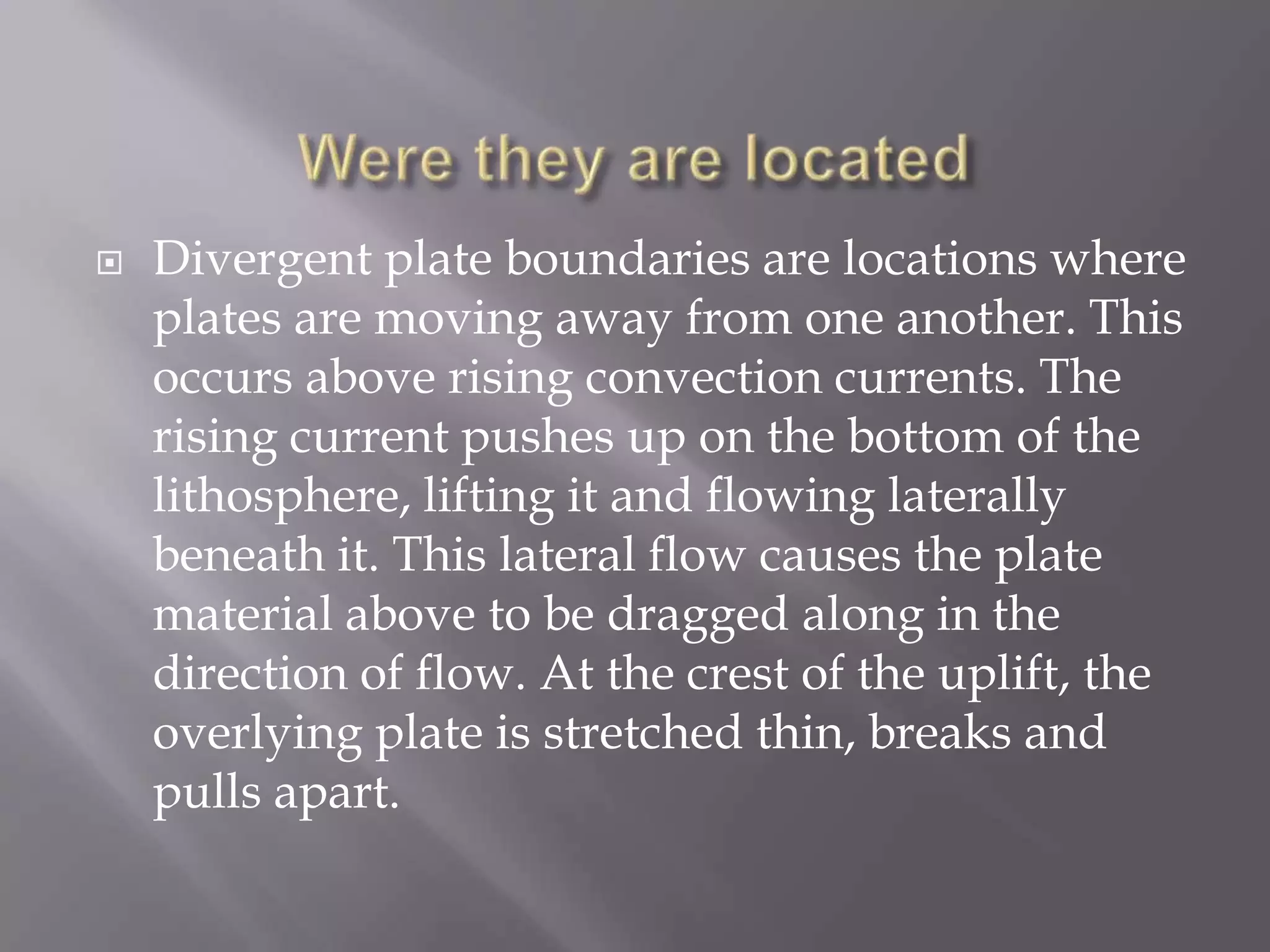 Divergent boundary | PPTX