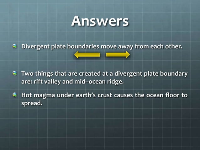 Divergent Boundary | PPTX
