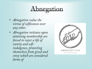 Divergent Factions | PPT