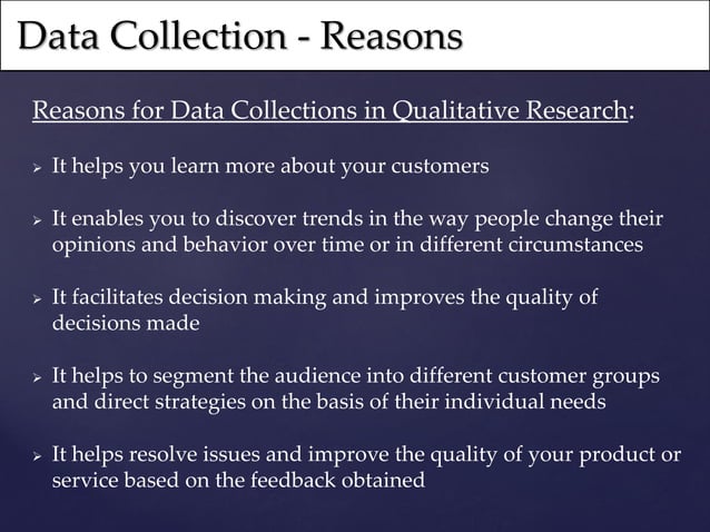 Data Collection Methods in Qualitative Research- Divergent Insights | PPT
