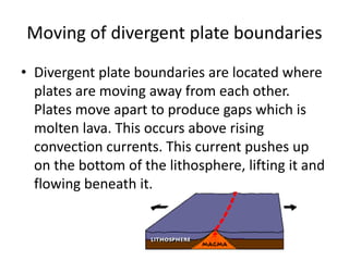 Divergent plate boundaries | PPTX
