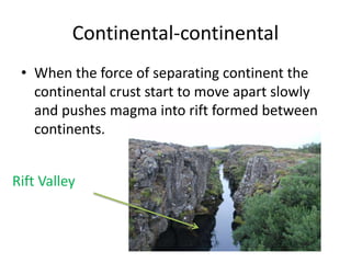 Divergent plate boundaries | PPTX
