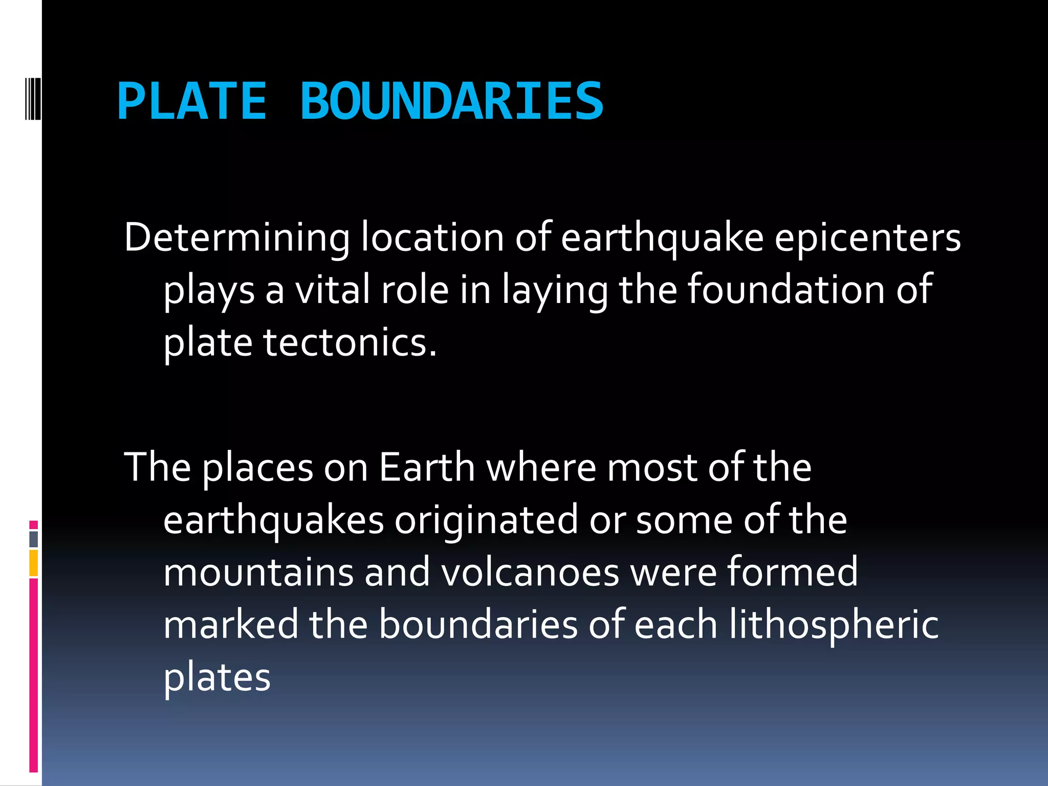 Divergent plate boundary PPT | PPTX