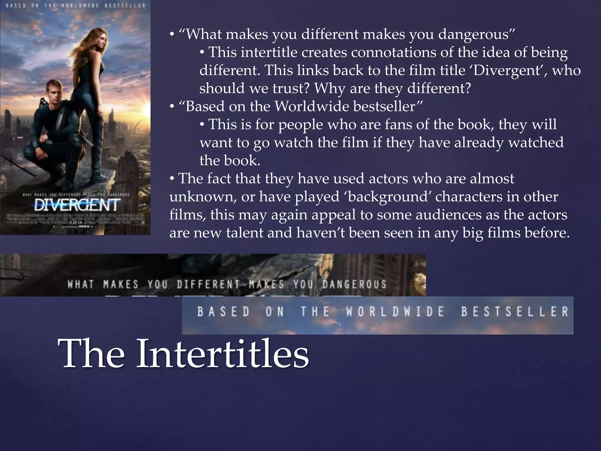 Divergent poster | PPTX