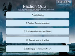 Divergent Quiz | PPT