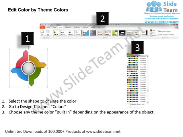 Diverging and converging arrow process 4 stages charts networks power ...