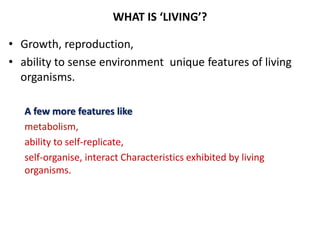 Diversity of living world, Taxonomy, Taxonomical aids, Systematics | PPTX