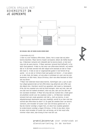 Diversiteit bijbelstudie | PDF