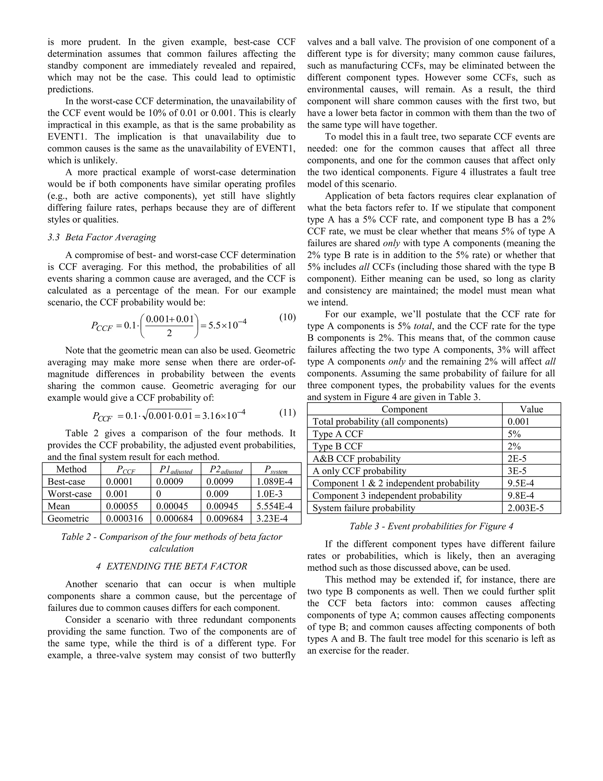 Diverse Common Cause Failures in Fault Tree Analysis | PDF