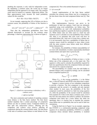 Diverse Common Cause Failures in Fault Tree Analysis | PDF