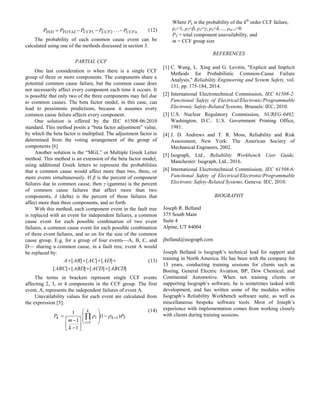 Diverse Common Cause Failures in Fault Tree Analysis | PDF