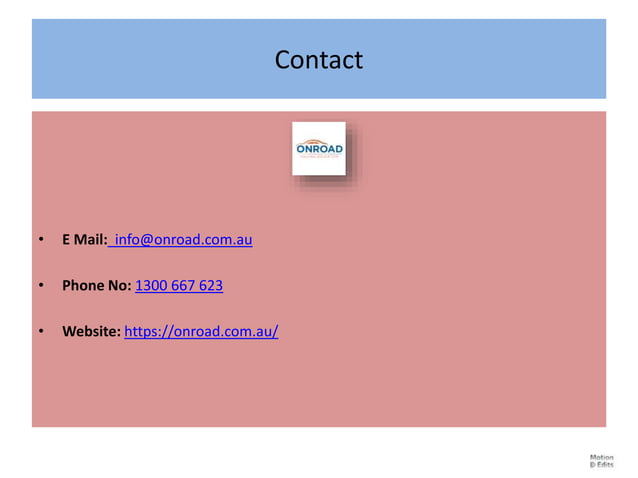 DIVERSE DRIVER TRAINING | PPTX