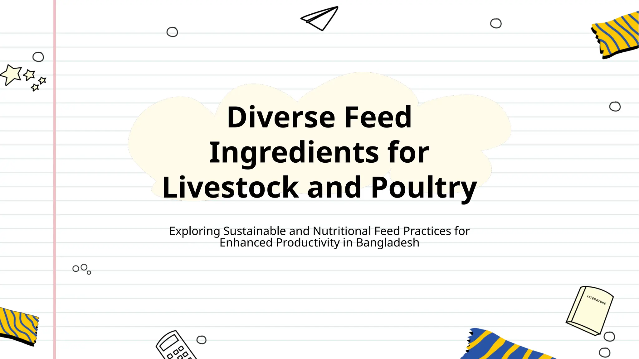 Feed ingredients for ration for livestock and poultry | PPTX