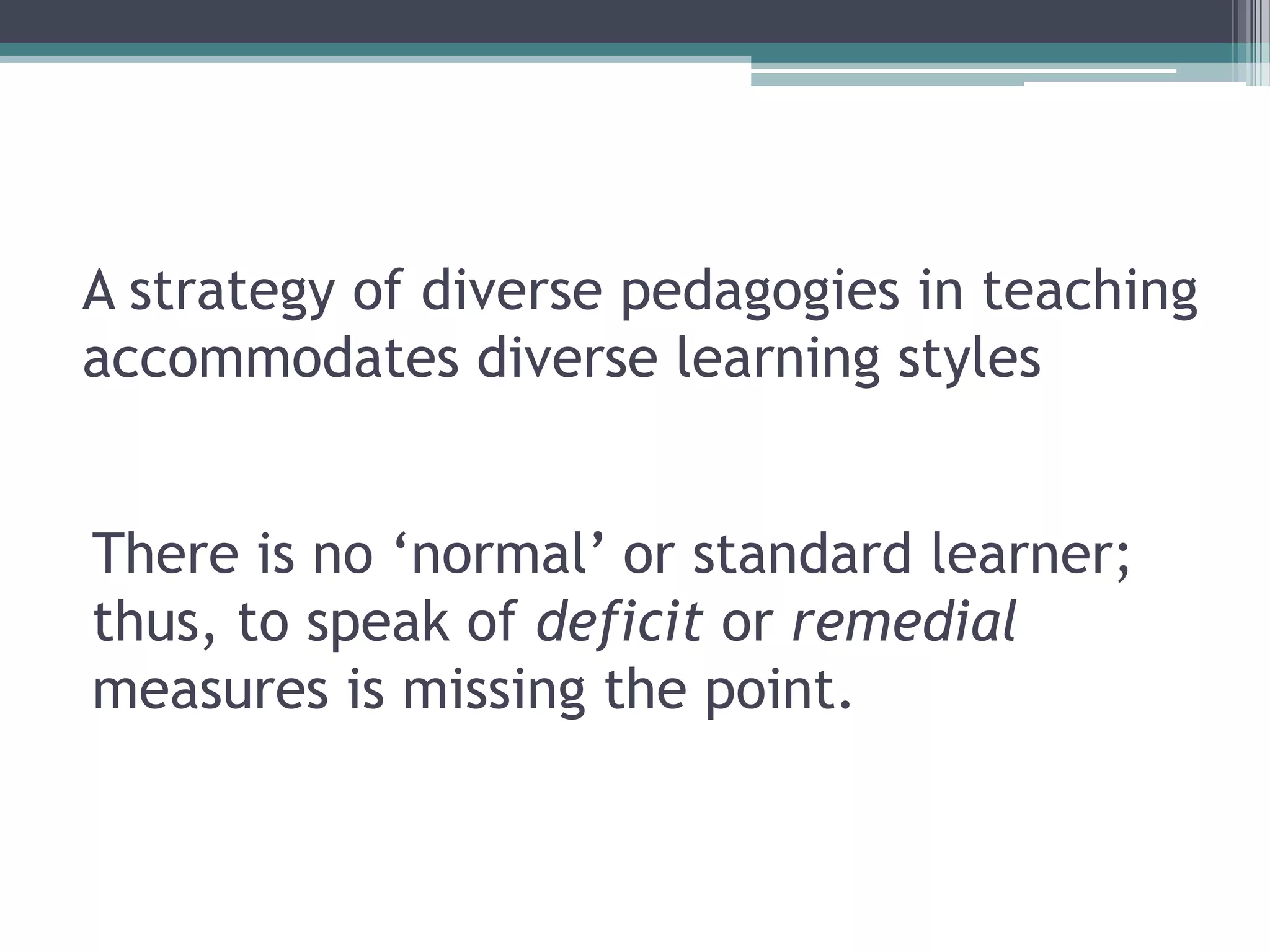 Diverse Learners | PPTX
