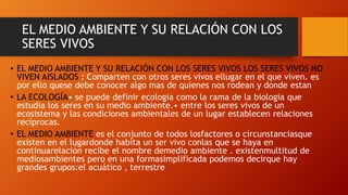 Diversidad de organismos | PPTX