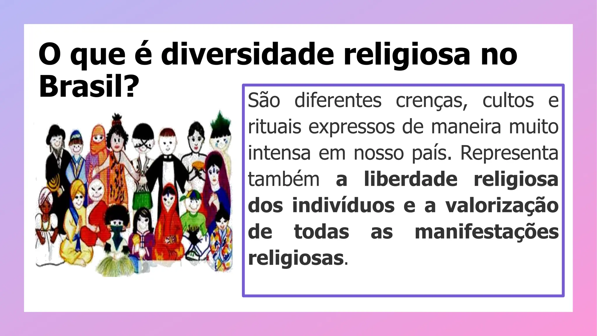 Diversidade Religiosa No Brasil Alterado Pptx