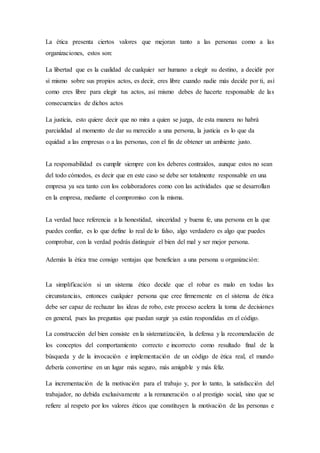 Diversidad etica | DOCX