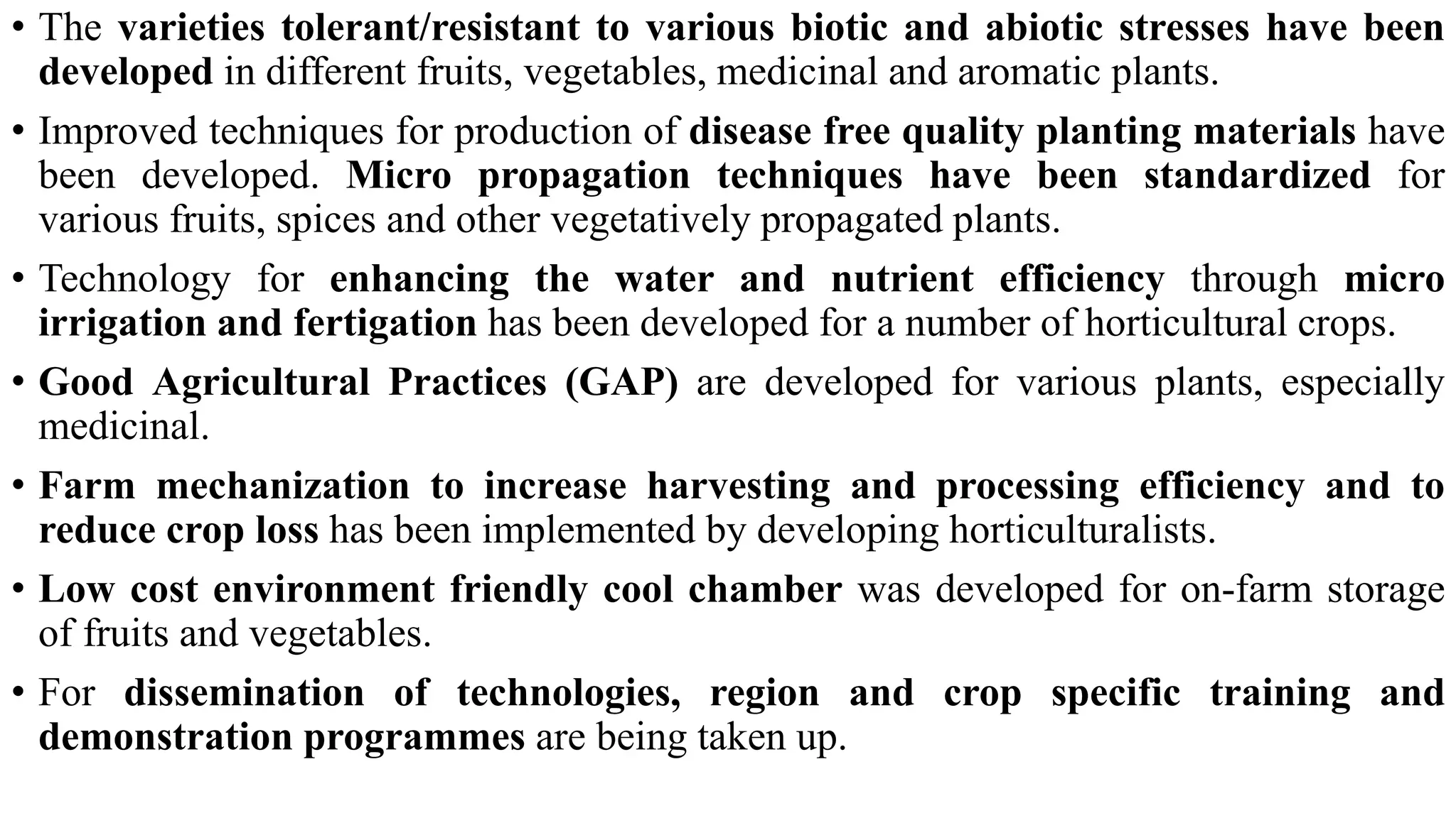 Diversification of agriculture production | PPTX