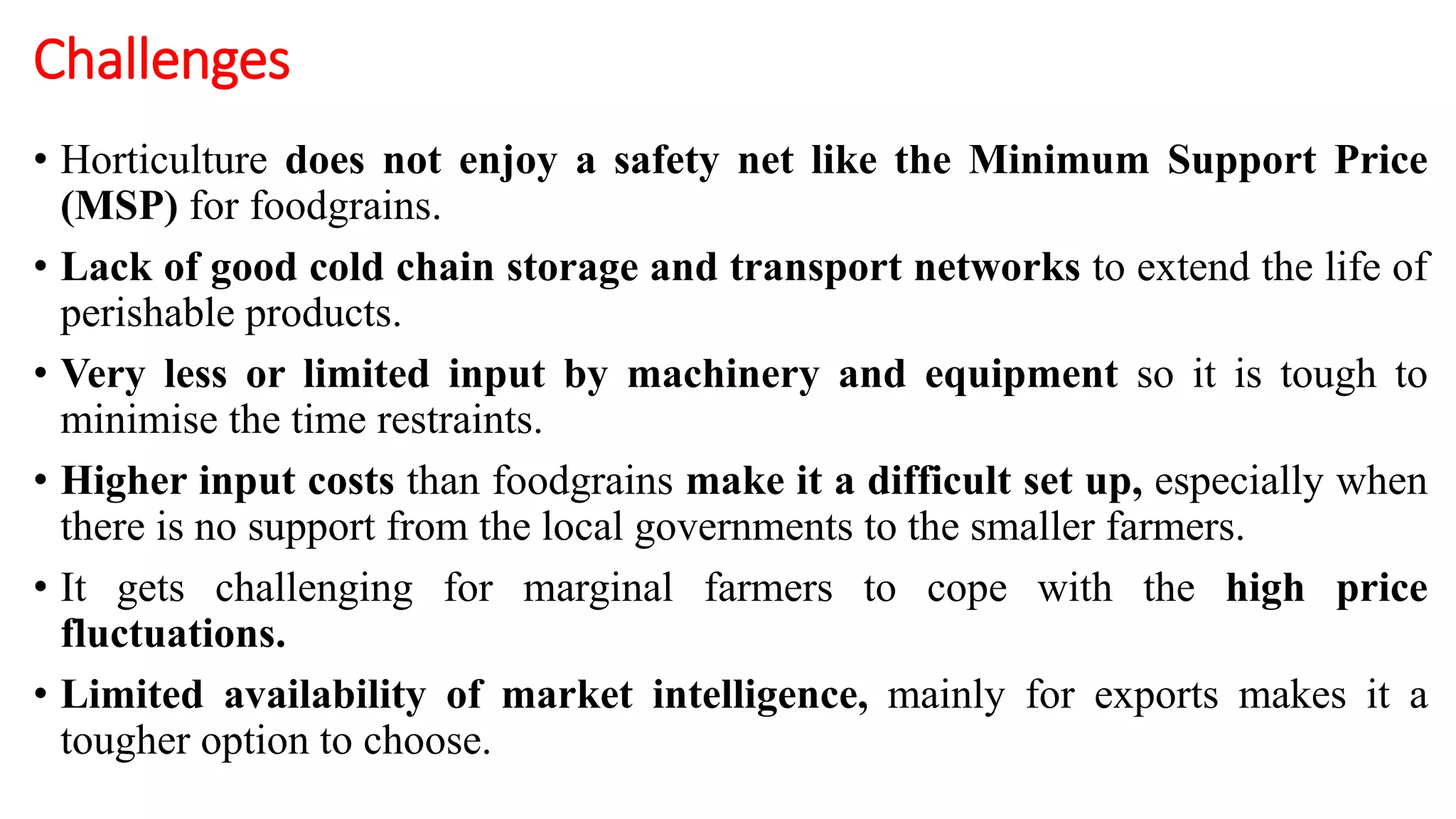 Diversification of agriculture production | PPTX