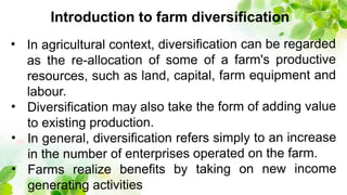 Diversification of Farm Enterprises.pptx