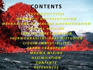 Diversification of magma | PPTX