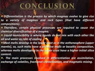 Diversification of magma | PPTX