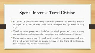 Diversification of travel agency and tour operation business | PPTX