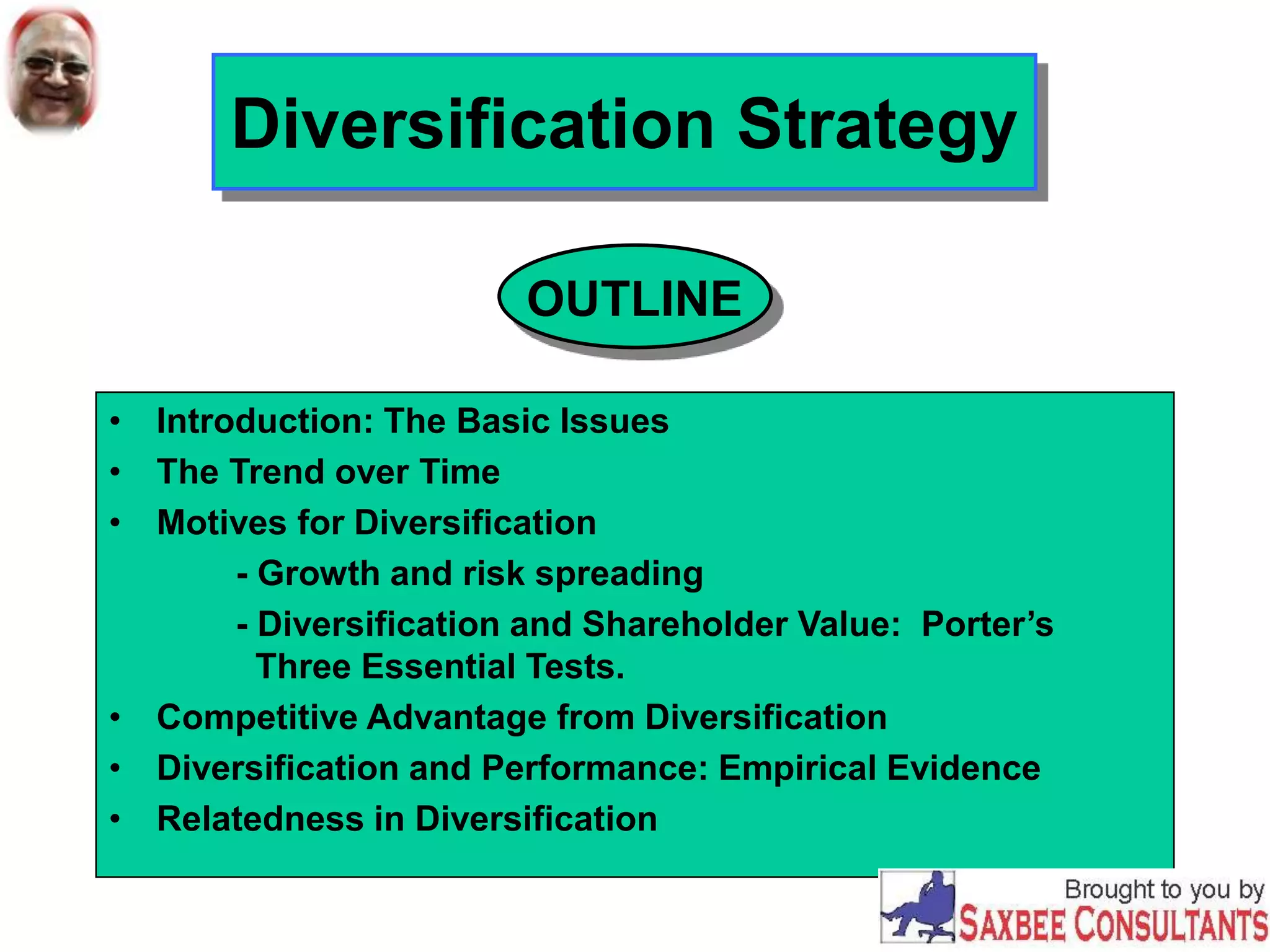 Diversification strategy | PPTX