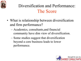 Diversification strategy | PPTX