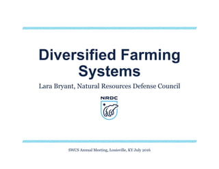 Diversified farming systems bryant | PDF