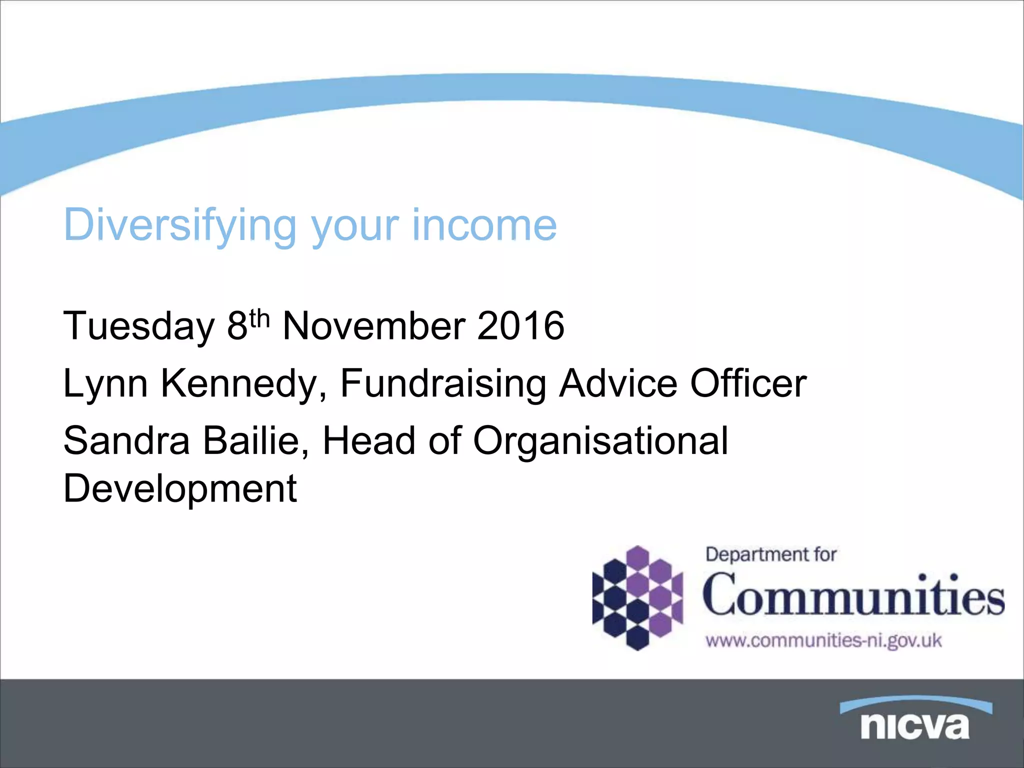 Diversifying your income | PPTX