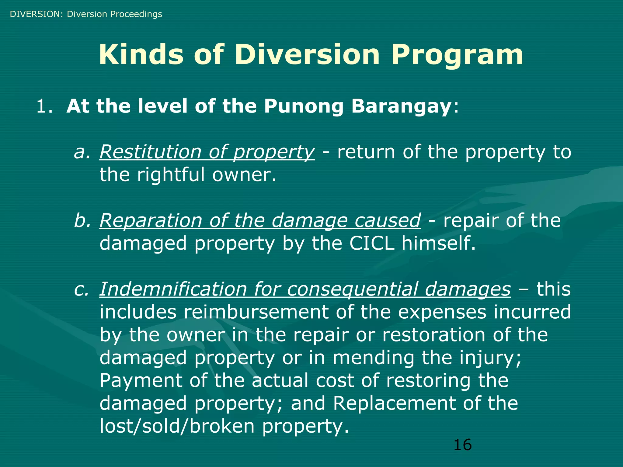 Diversion | PPT
