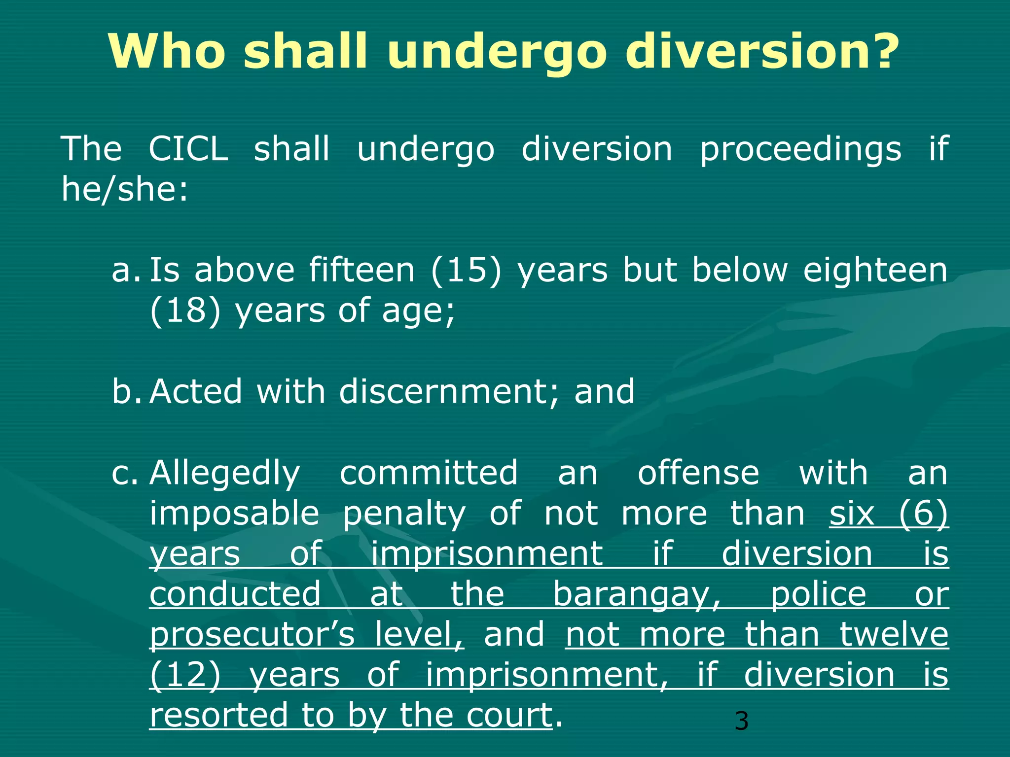 Diversion | PPT