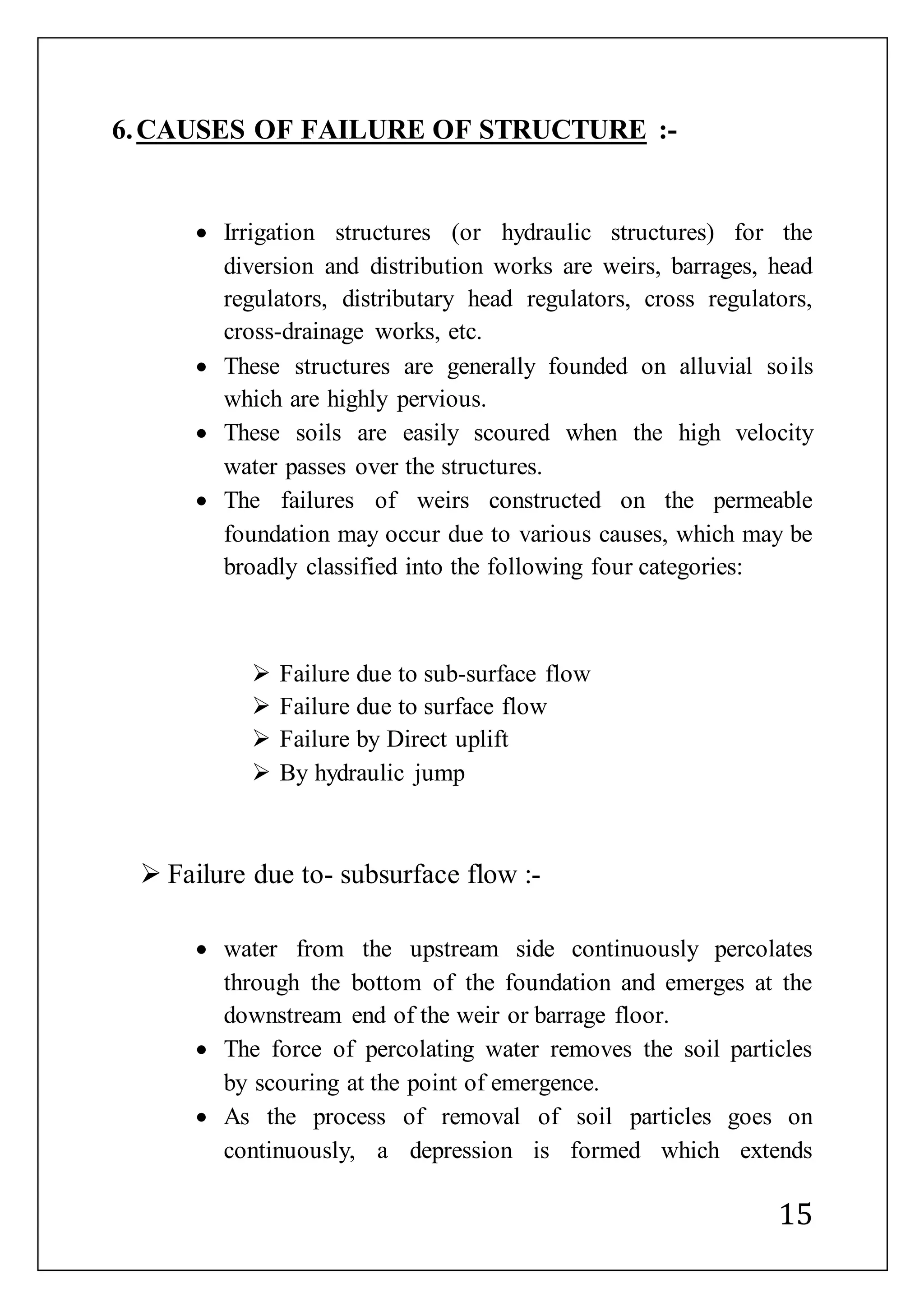 Diversion head work | DOCX